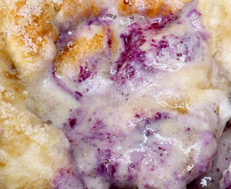 Blueberry Jam Protein Baked Oats