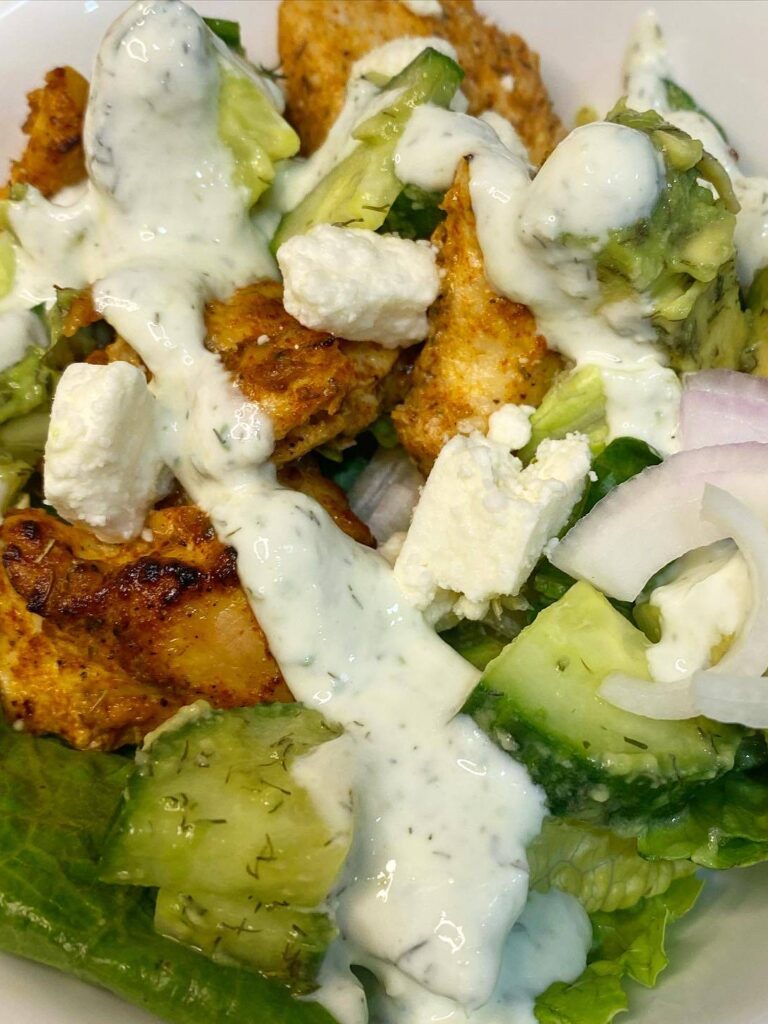 Greek Chicken Power Bowls