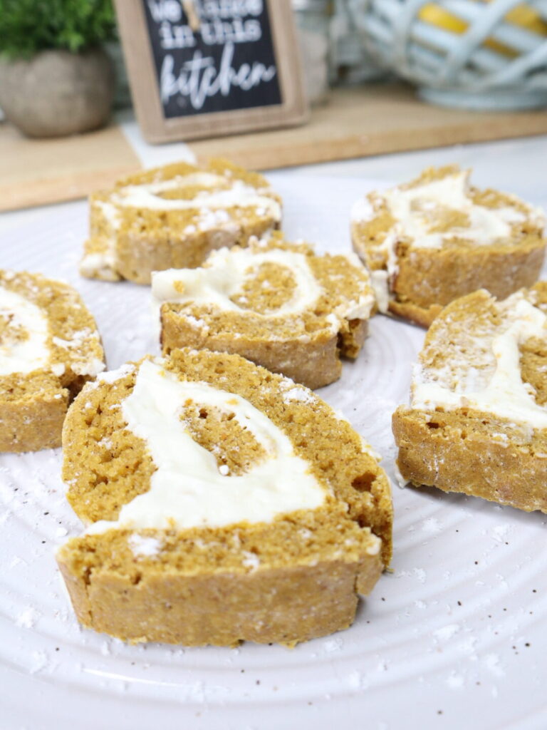 Pumpkin Cream Cheese Rolls - Cooking Katie Lady