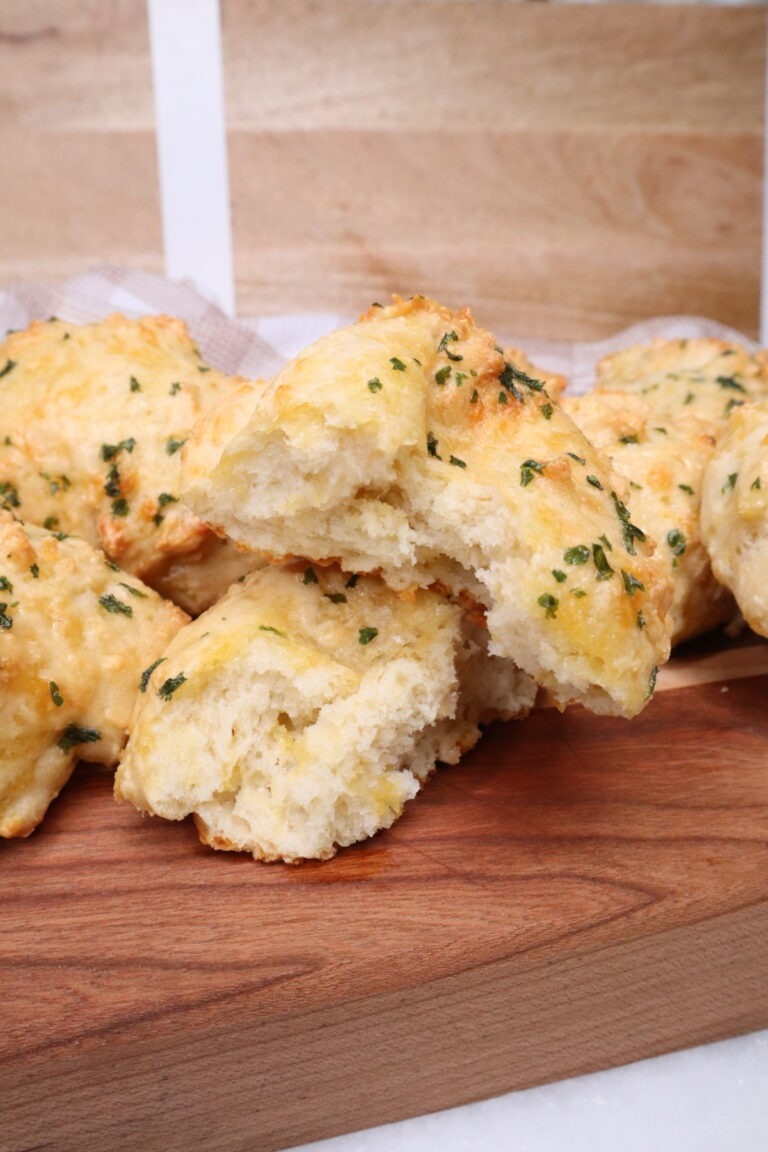 Sourdough Greek Yogurt Cheddar Biscuits
