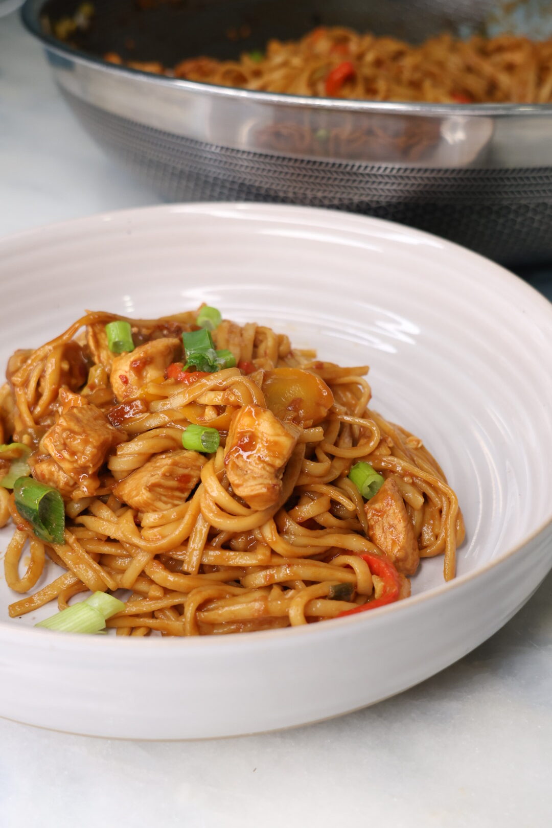 Healthy Kung Pao Chicken Stir Fry