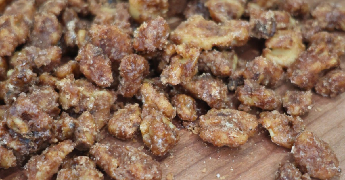 Sugar Free Candied Walnuts